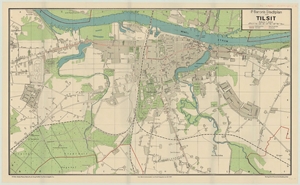 Barons Stadtplan von Tilsit (1:10.000 / 1941) – LandkartenSHOP