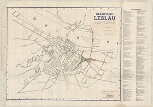 STADTPLAN LESLAU (1:15.000 / 1943) – LandkartenSHOP