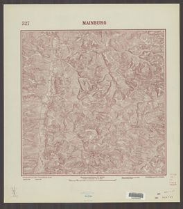 Topographische Karte von Bayern 1:25.000 (527) MAINBURG [1937 ...